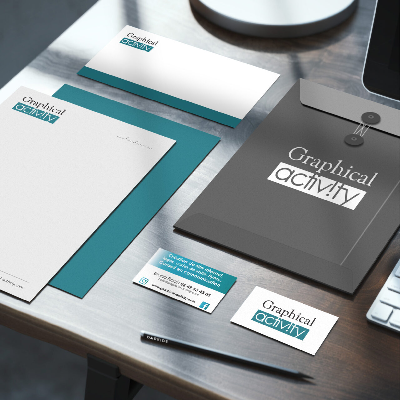 Création d’identité visuelle & logo | Graphical Activity